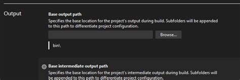 User Interface Setting Different Values For Build Configurations In