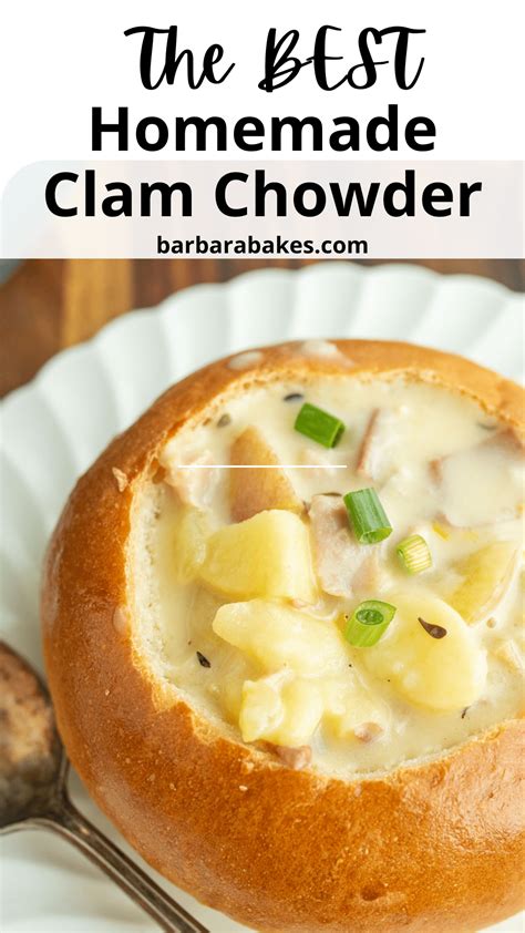Clam Chowder With Canned Clams Barbara Bakes