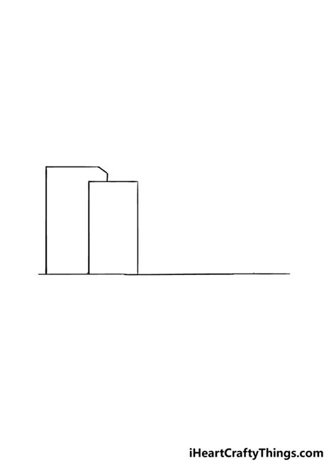 City Drawing How To Draw A City Step By Step