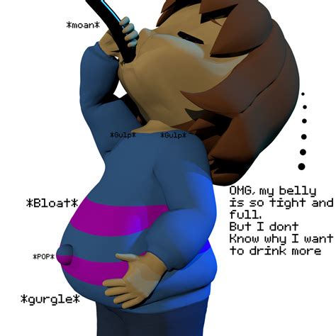 Frisk Forced Belly Bloat By Hi2031 On Deviantart