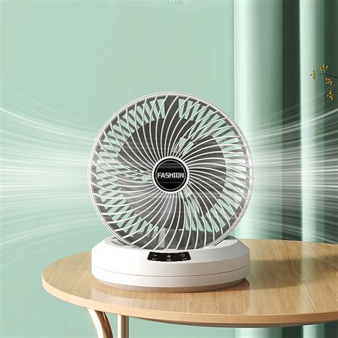 USB Fan Oscillating Table Fan Small Wall Mounted Fan In Line Variable Speed Silent Fan For
