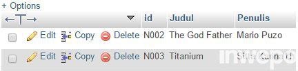 Tutorial CRUD Create Read Update Delete Di Framework Codeigniter Inwepo