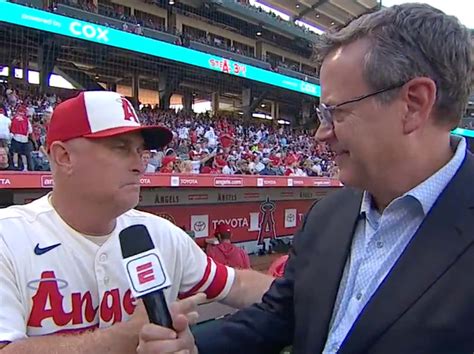 Props To Angels Manager Phil Nevin For Not Strangling Buster Olney After Being Asked Mid Game