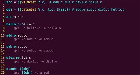makefile的基本使用方法 cyberbase 博客园
