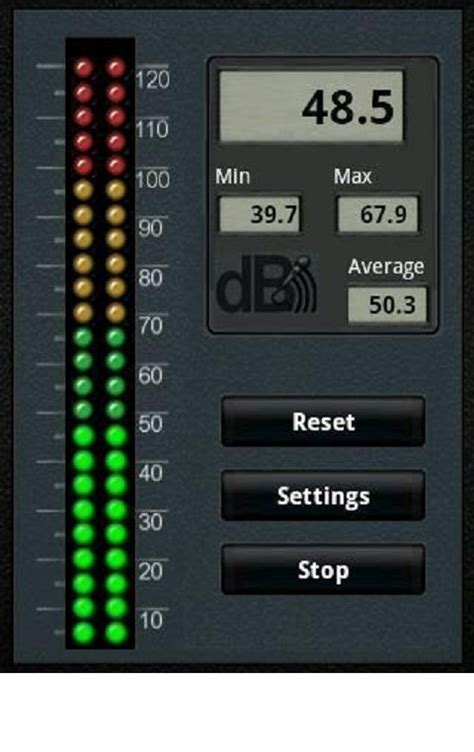 SPL DB Volume Levels Amazon Com Appstore For Android