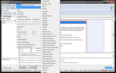 New And Fast Ship Kompozer Website Developer Designer Html Editing Software Pc Ebay