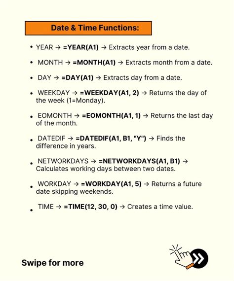 Excel Excelformulas Excellearning Dataanalytics Dateandtime