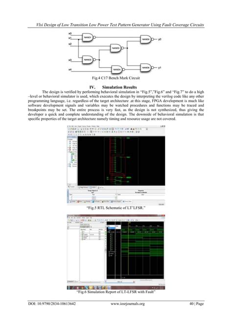 Vlsi Design Of Low Transition Low Power Test Pattern Generator Using Fault Coverage Circuits Pdf