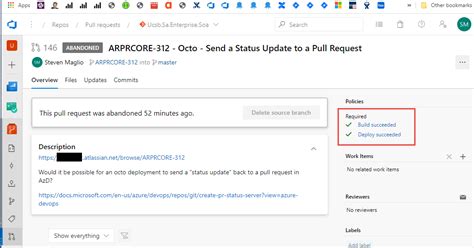 Steven Maglios Homework Update Azuredevops Pr Status With Powershell