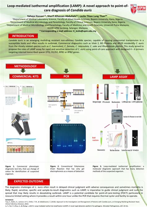 Pdf Loop Mediated Isothermal Amplification Lamp A Novel Approach