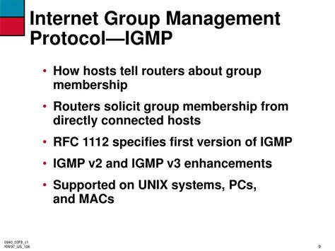 Ppt Introduction To Ip Multicast David Meyer Cisco Systems Powerpoint Presentation Id 6529557