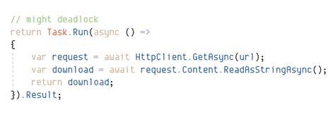 Understanding Async Avoiding Deadlocks In C By Eke Péter Rubrikk