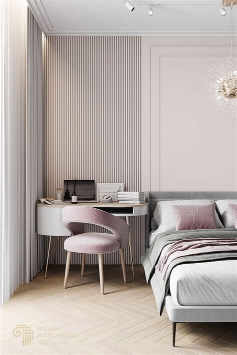 Дизайн проект интерьера спальни в ЖК «Чёрная речка Интерьеры спальни Интерьер Дизайн