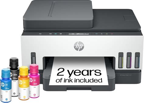 Hp Smart Tank 7301 Wireless All In One Cartridge Free Ink Printer Up