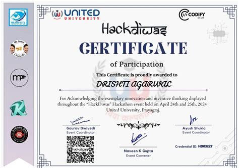 Drishti Agarwal On Linkedin Hackdiwas Hackdiwas Hackathon Techenthusiast