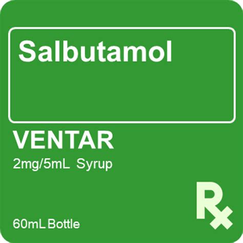 Ventar 2mg 5ml Syrup 60ml St Joseph Drug Online Store