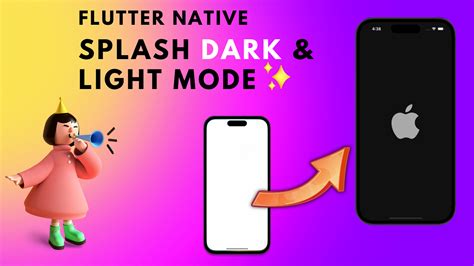 Flutter Native Splash Dark And Light Mode Medium