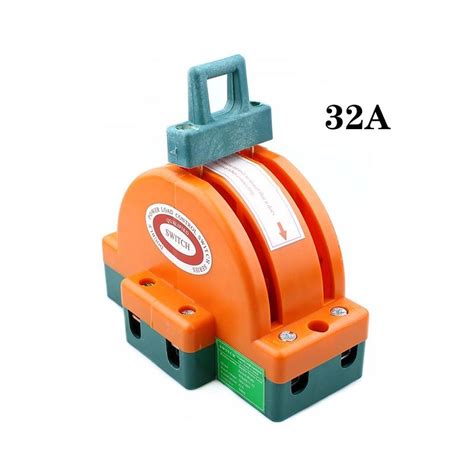 Hk 2p 32a 63a Two Pole Double Throw Knife Disconnect Switch Dpdt