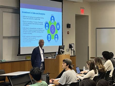 Thanks To The Wharton School Professors Diane Alexander And Guy David For Inviting Me To Give