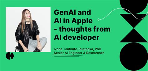Genai And Ai In Apple Thoughts From Ai Developer Tooploox