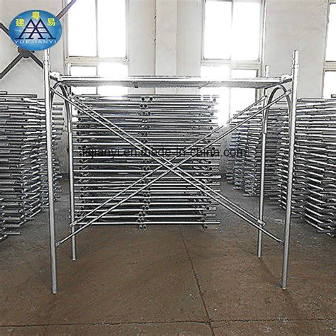 Decoration Project Metallic Color H Frame Folder Ladder Scaffolding
