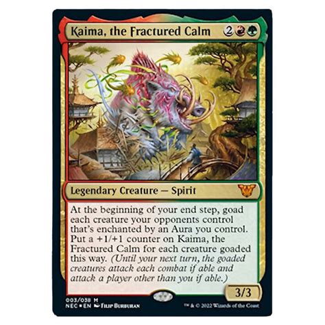 Magic The Gathering Kamigawa Neon Dynasty Commander Kaima The