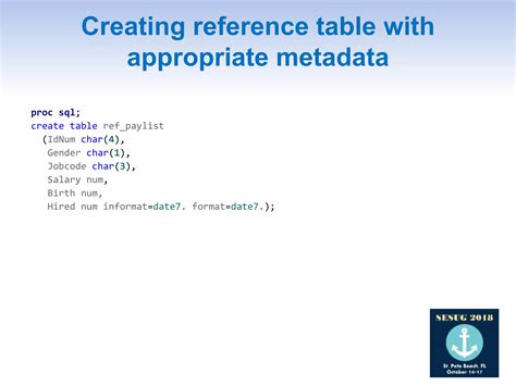 Obtain Better Data Accuracy Using Reference Tables Ppt