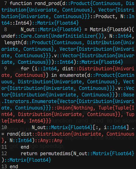 Product Distribution Allocates A Lot New To Julia Julia