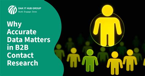 Why Accurate Data Matters In B2b Contact Research Dak It Hub Group
