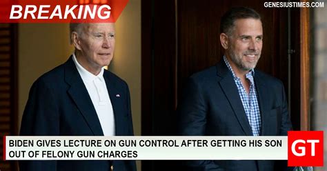 Breaking Guy Who Got His Son Out Of Felony Gun Charges Gives Lecture On Gun Control • Genesius