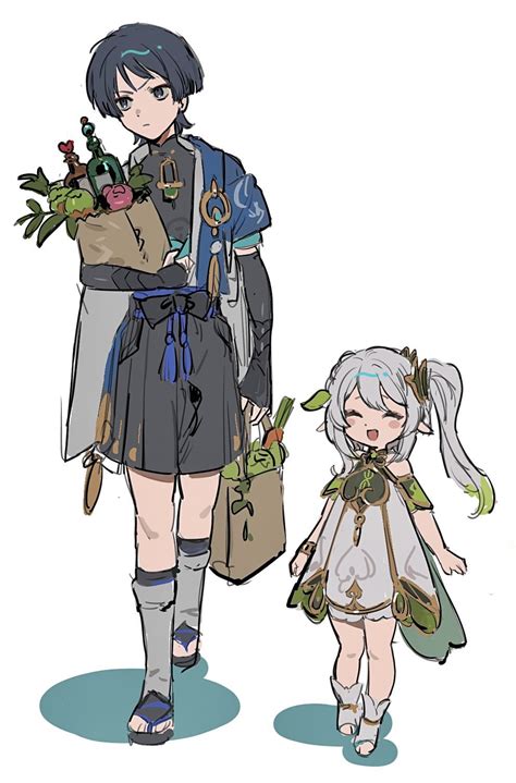 Suzuri 2449 Nahida Genshin Impact Scaramouche Genshin Impact Wanderer Genshin Impact