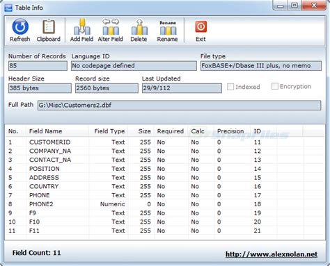 dbf viewer plus screenshot and download at