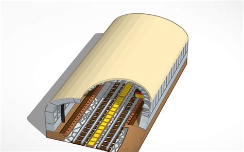 3d Design Tren Istasyonu Tinkercad