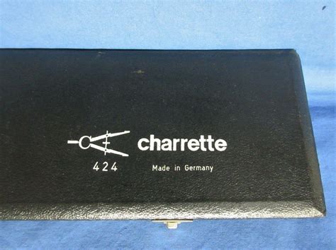 Vintage 424 Charrette Drafting Beam Compass Made In Germany With Case 3854730317