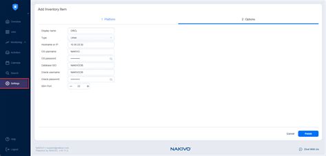 Adding Oracle Database To Inventory