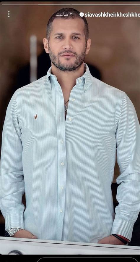 تیپ و استایل اردیبهشتی سیاوش خیرابی در 40 سالگیعکس