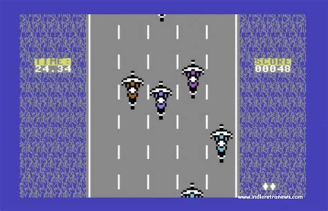 Indie Retro News Raceway An Endless Racing Game For The Commodore 64