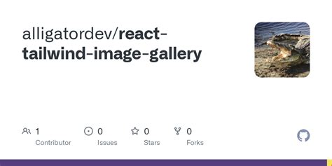 Github Alligatordev React Tailwind Image Gallery