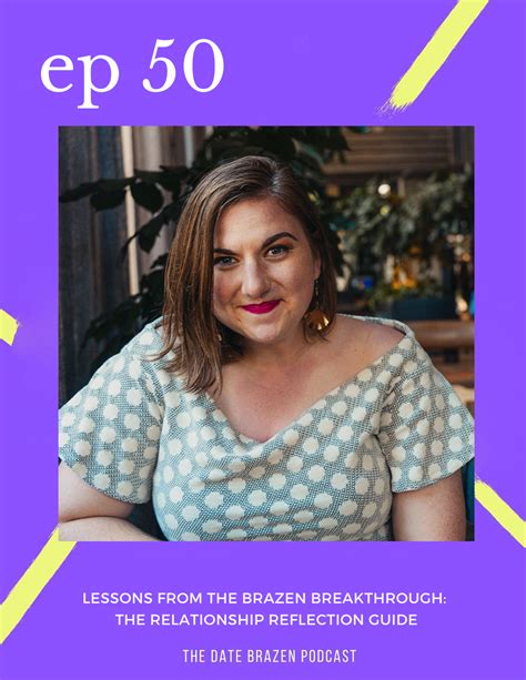 50 Lessons From The Brazen Breakthrough The Relationship Reflection Guide Date Brazen