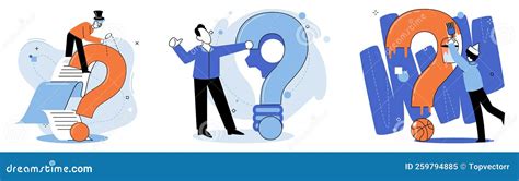 Question Mark Obtaining Information Of Interest Faq Help Problem And Solution Concept