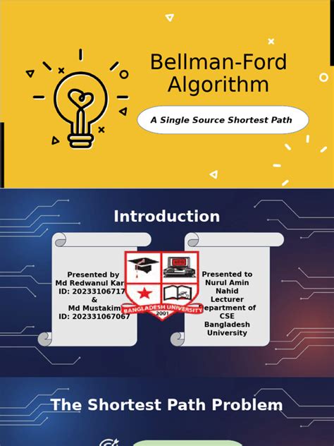 Bellman Ford Algorithm Pdf Graph Theory Computational Problems