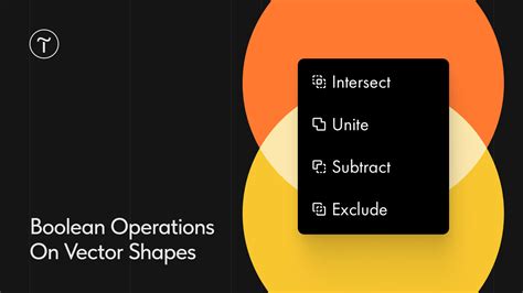 Tilda ⚡ Boolean Operations On Vector Shapes The Vector Editor Now Supports New Actions That