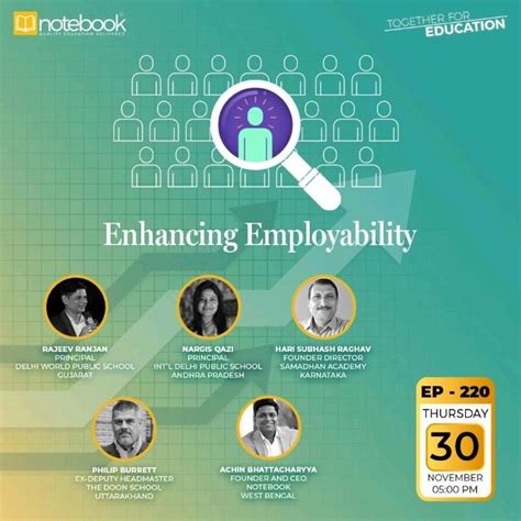 Together For Education Enhancing Employability Date 30th November