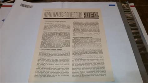Ufo Investigator Facts About Unidentified Flying Objects Oct 1970 Nicap £29 06 Picclick Uk