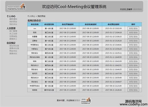 1531 Javamysql Javabeanservletjsp开发的会议管理系统源码 源代码 源码海洋网