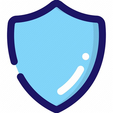 Lock Password Protection Safety Secure Security Shield Icon