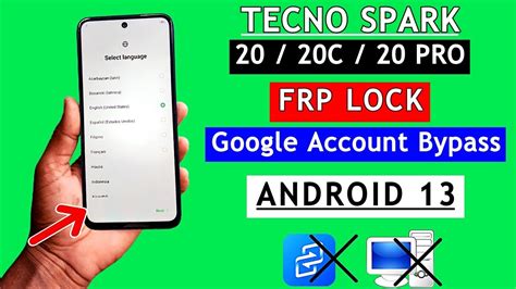 Tecno Spark C FRP Bypass Android Tecno Spark Pro Google Account Bypass Without PC