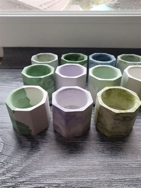 Розпродаж кашпо кашпо з гіпсу 15 грн Витвори майстрів рукоділля Камянець Подільський на Olx