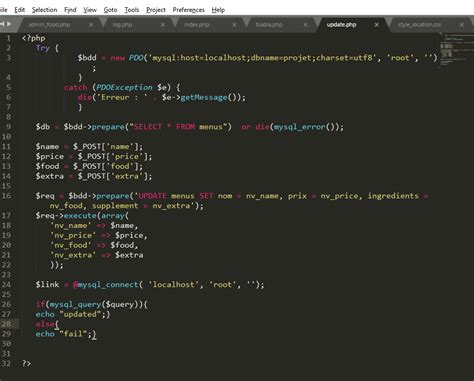 Résolu Modification Valeur Bdd Par Aliidu Page 1 Openclassrooms
