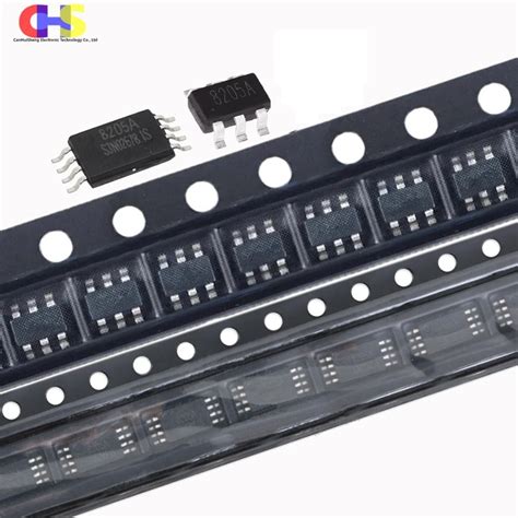 20pcs Fs8205a Tssop 8 Fs8205s Dw01a Sot23 6 Fs8205 Dw01 8205 Sot 23 8205a 8205s Smd 